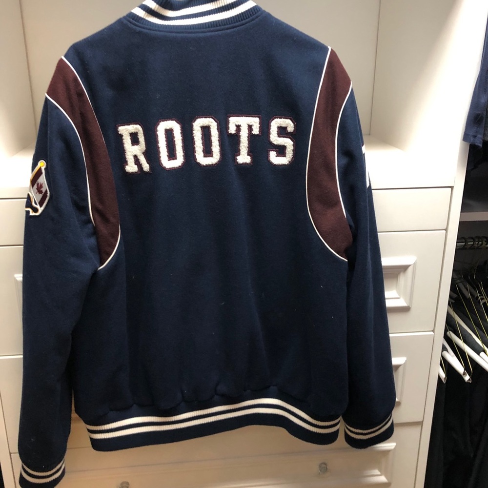 Men’s Roots Varsity Jacket - Gem